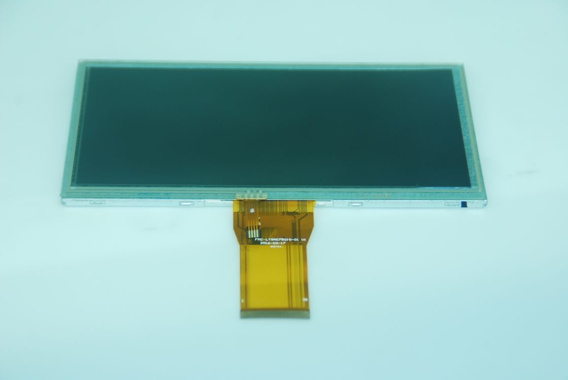 7.0 Inch 800*480 Thin Film Transistor Display , 50pin TFT LCD Resistive ...